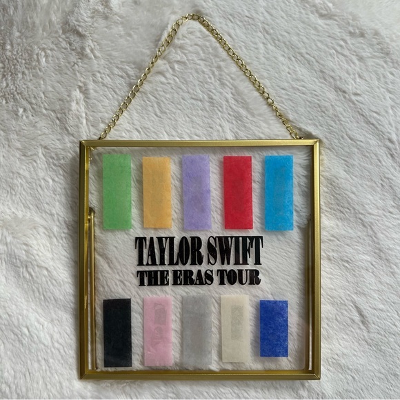 Taylor Swift | Other | The Eras Tour Confetti Custom Frame Keepsake ...